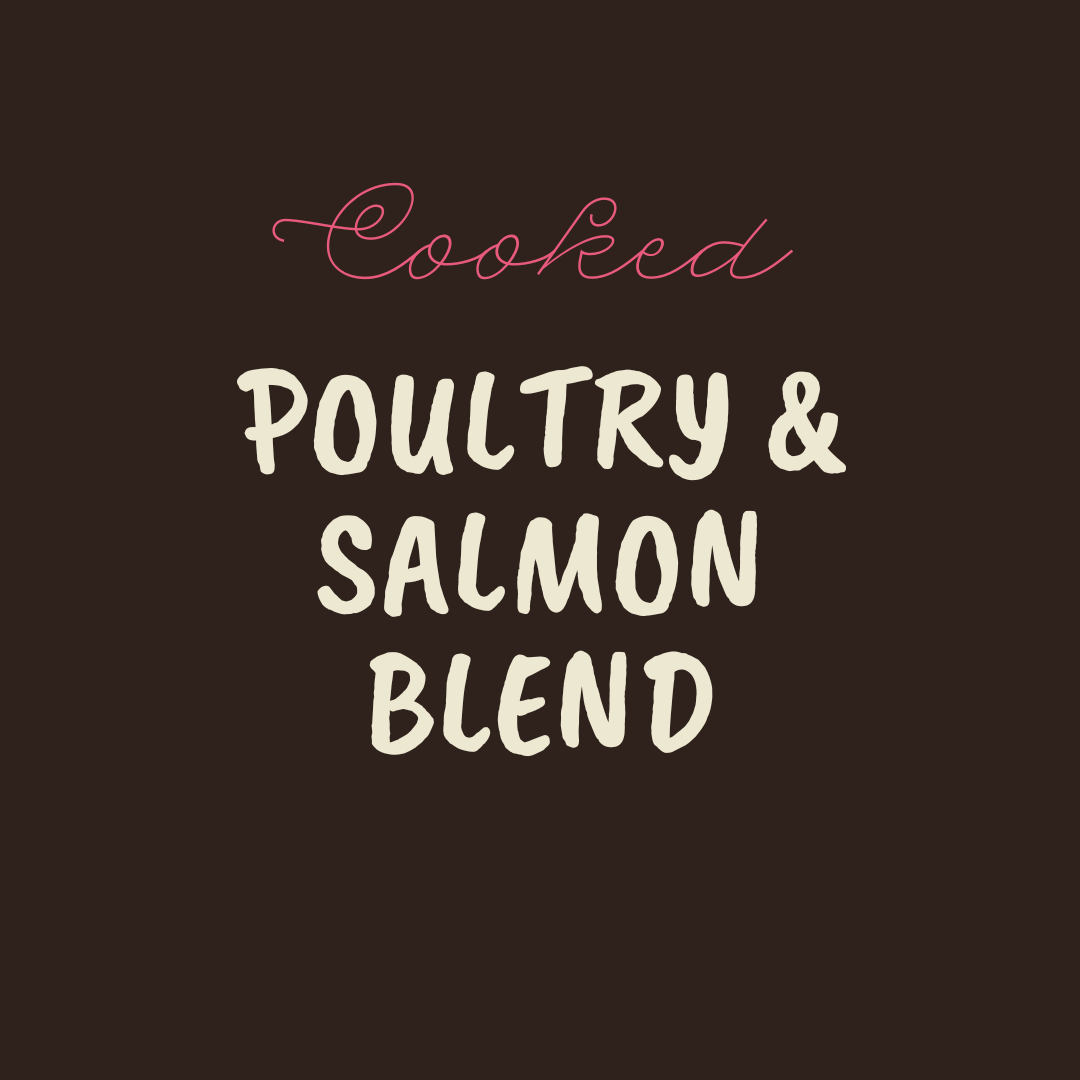 Cooked Poultry and Salmon Blend - Tailored Tummy Co.